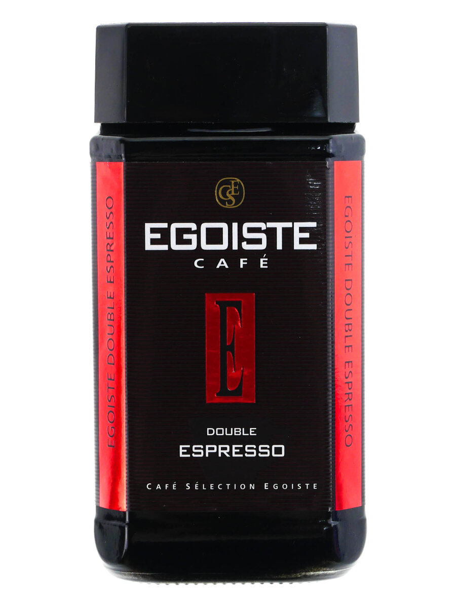 Кофе растворимый Egoiste Double Espresso 100 г