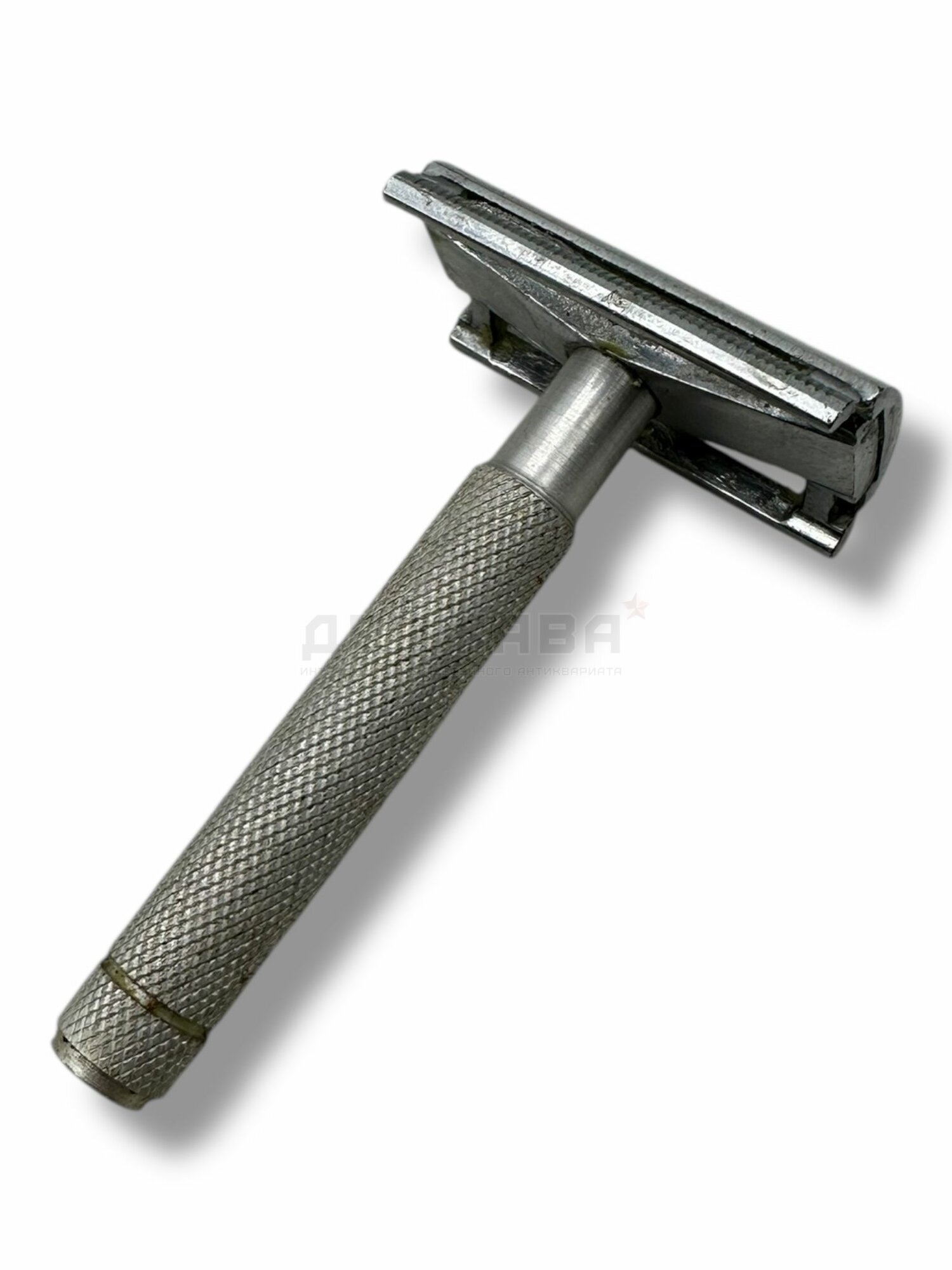 Безопасная металлическая Т-образная бритва Спорт-10, СССР