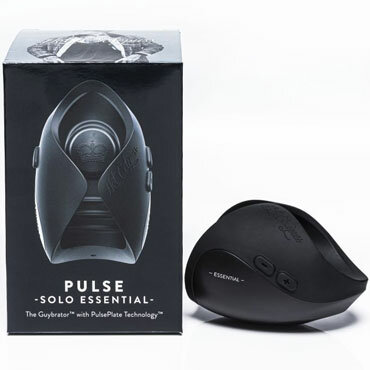 Hot Octopuss Pulse Solo Essential, черный Инновационный мужской вибратор (осциллятор) для удовольствия без рук