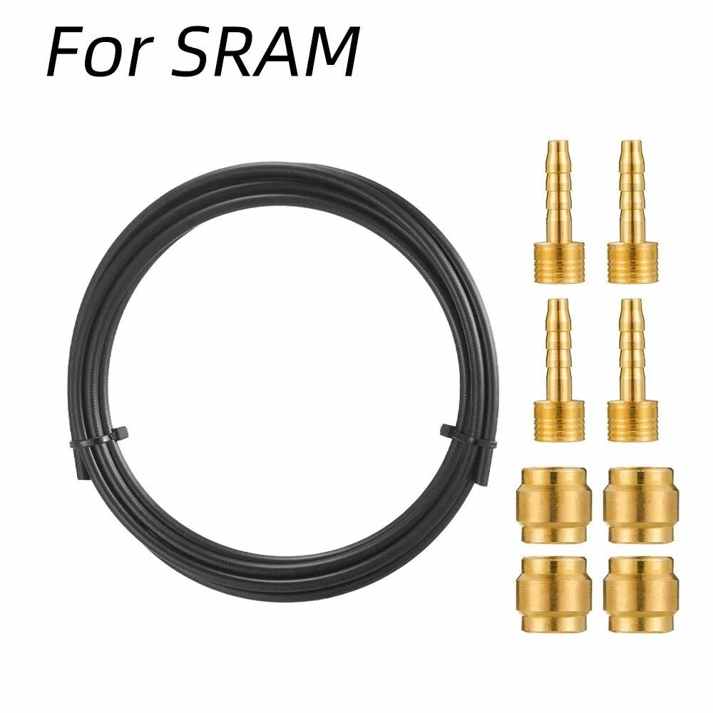 Гидролиния SRAM, комплект (гидролиния Чёрный 2,5м + 4 оливки)