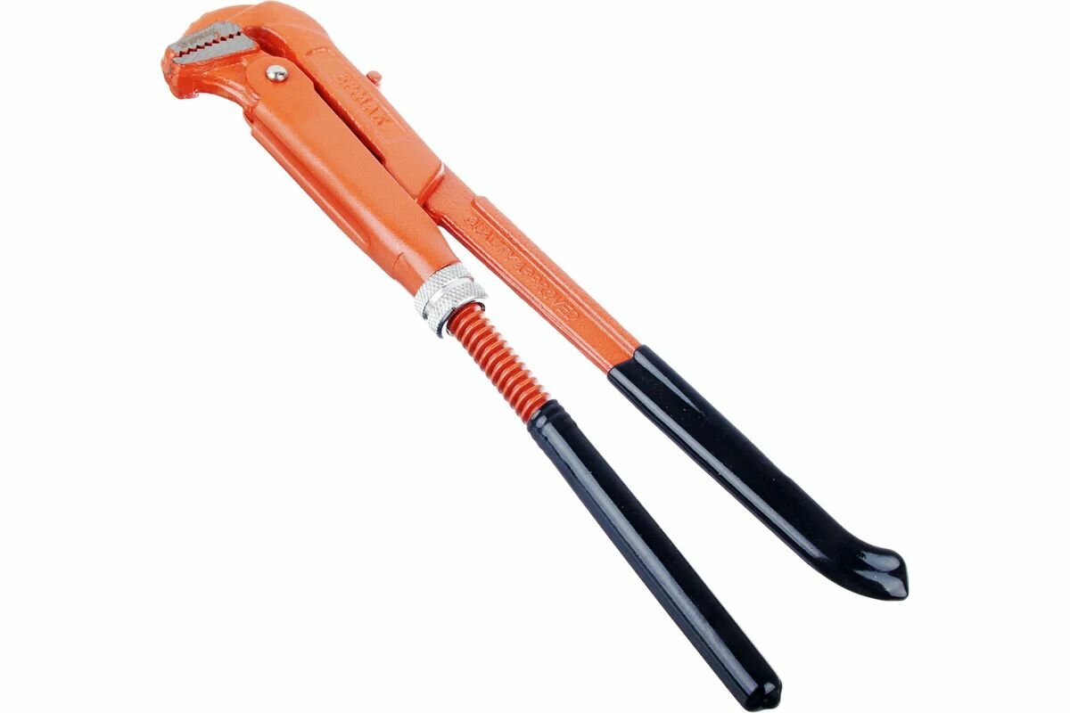 Ключ разводной сантехнический газовый Инструмент гаечный универсальный трубный для сантехники ермак №0 3/4