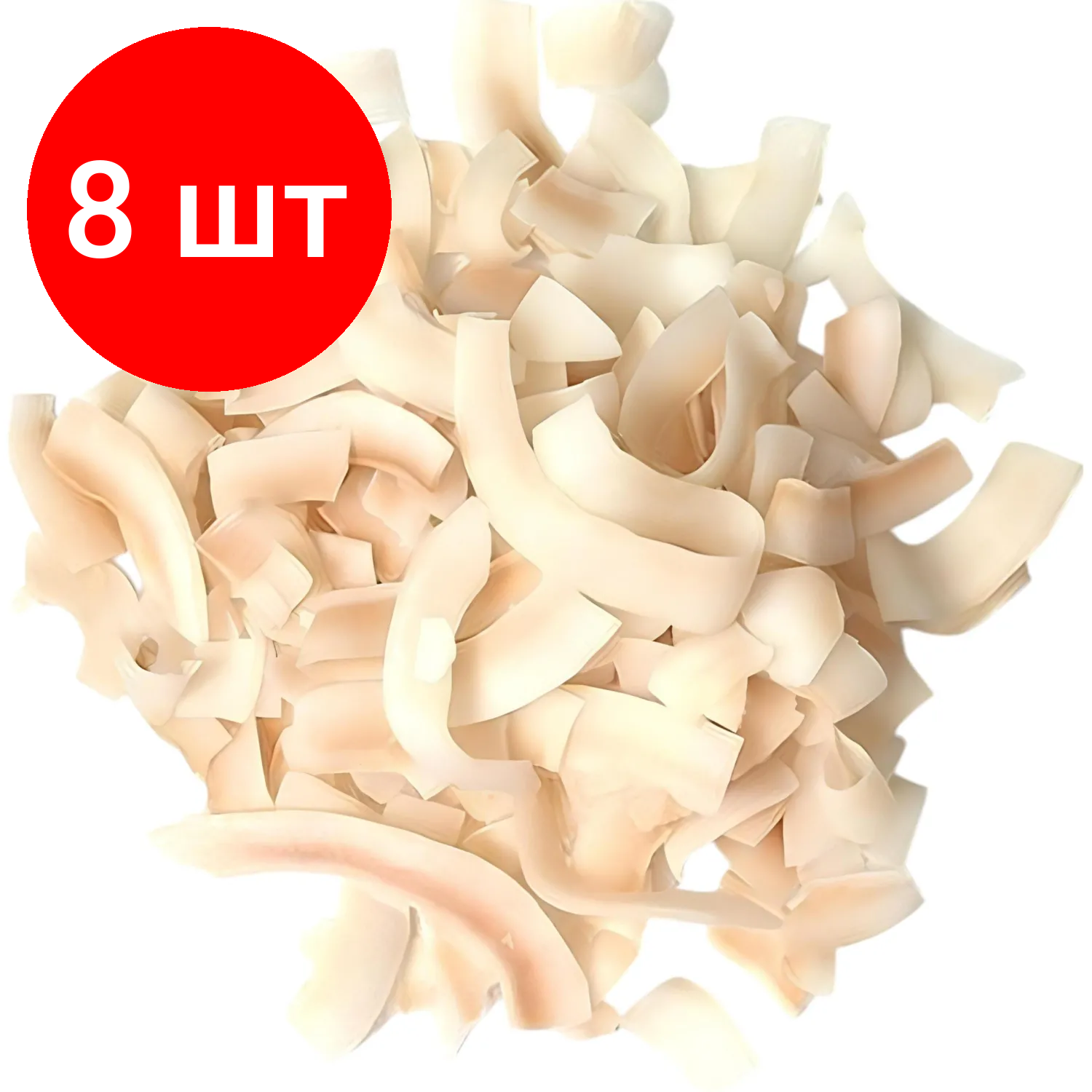 Комплект 8 штук, Чипсы кокосовые 500 г