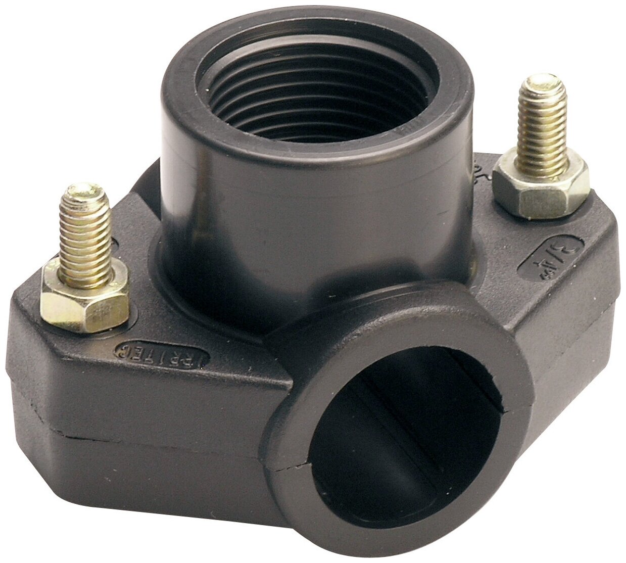 Соединение для 2-х ПЭ шлангов 1" с резьб.3/4" для монтажа полив. установки арт. 2325