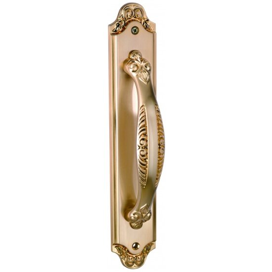 Комплект дверных ручек скоб Archie GENESIS ACANTO S. GOLD (PL), 2шт