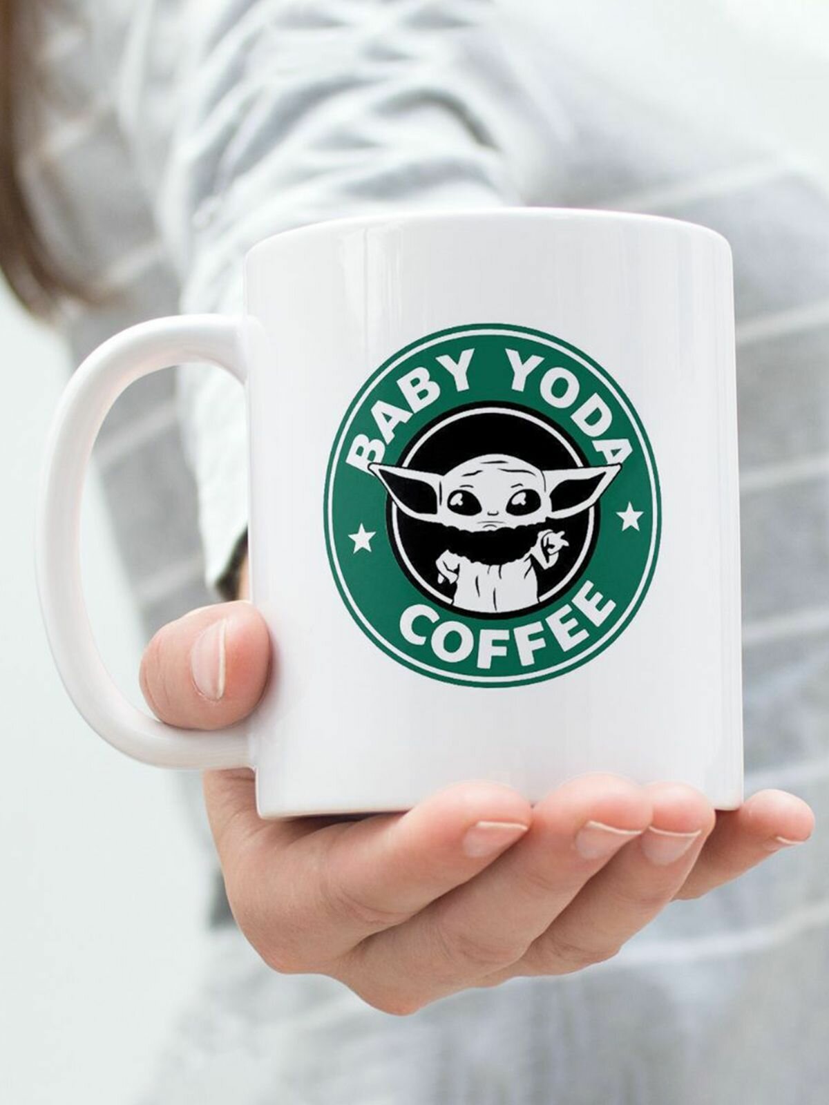 Кружка Звёздные Войны "Малыш Йода"