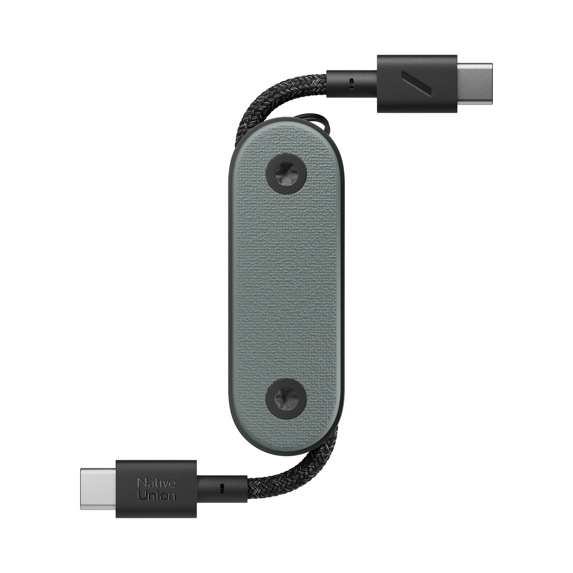 Кабель-брелок Type-C Native Union POCKET CABLE USB-C, 60 Вт, зеленый