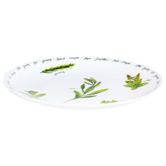 HOME COLLECTION Verdi 19см десертная тарелка из керамики для сервировки стола