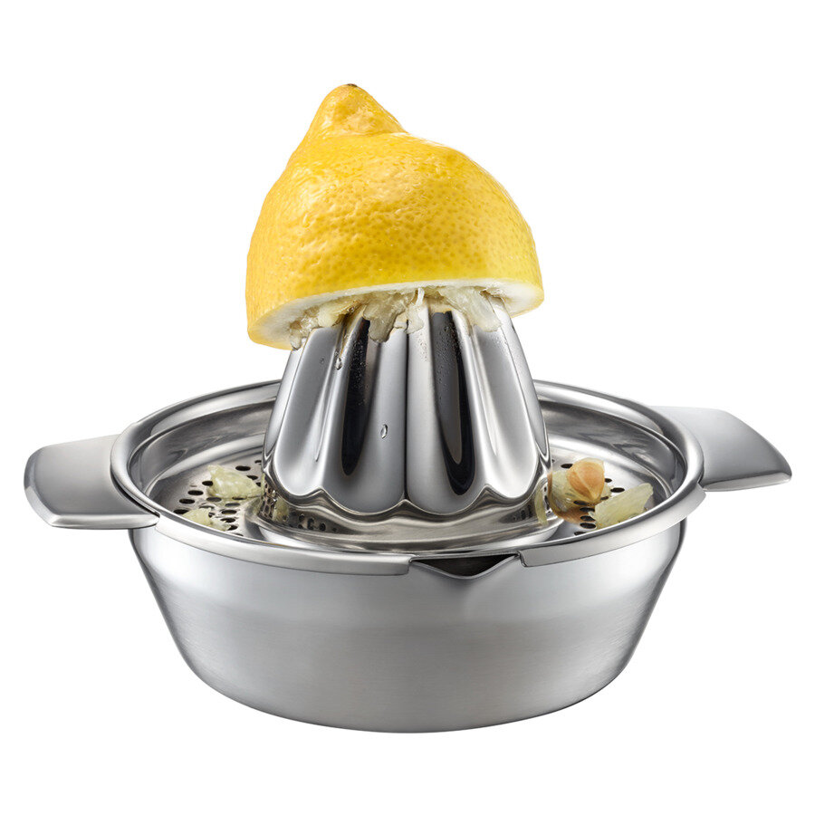 Пресс для цитрусовых Gefu Лимон 17х13,5 см, сталь нержавеющая, премиум качество