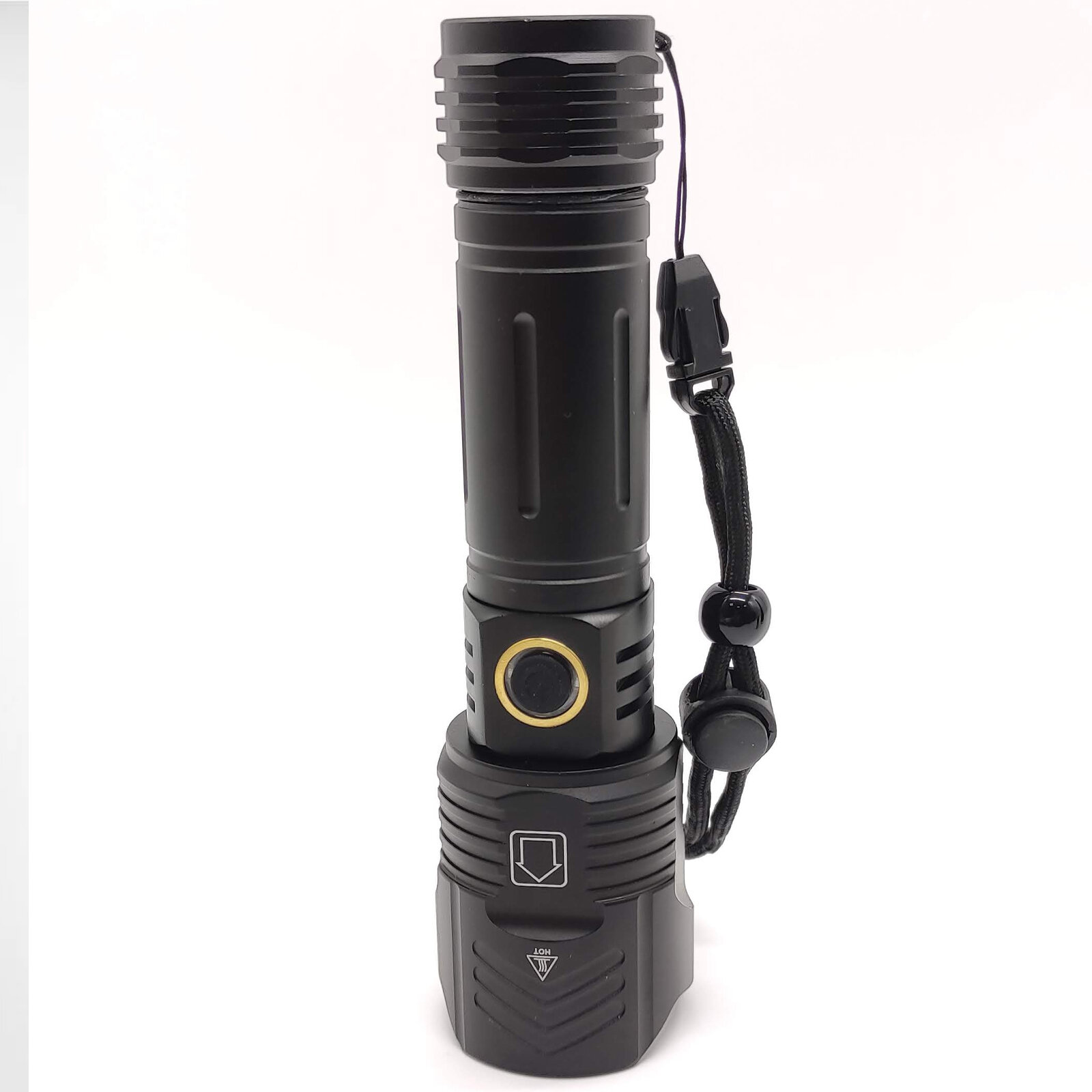 Мощный ручной фонарь на чипе XHP 100 USB + АКБ 26650