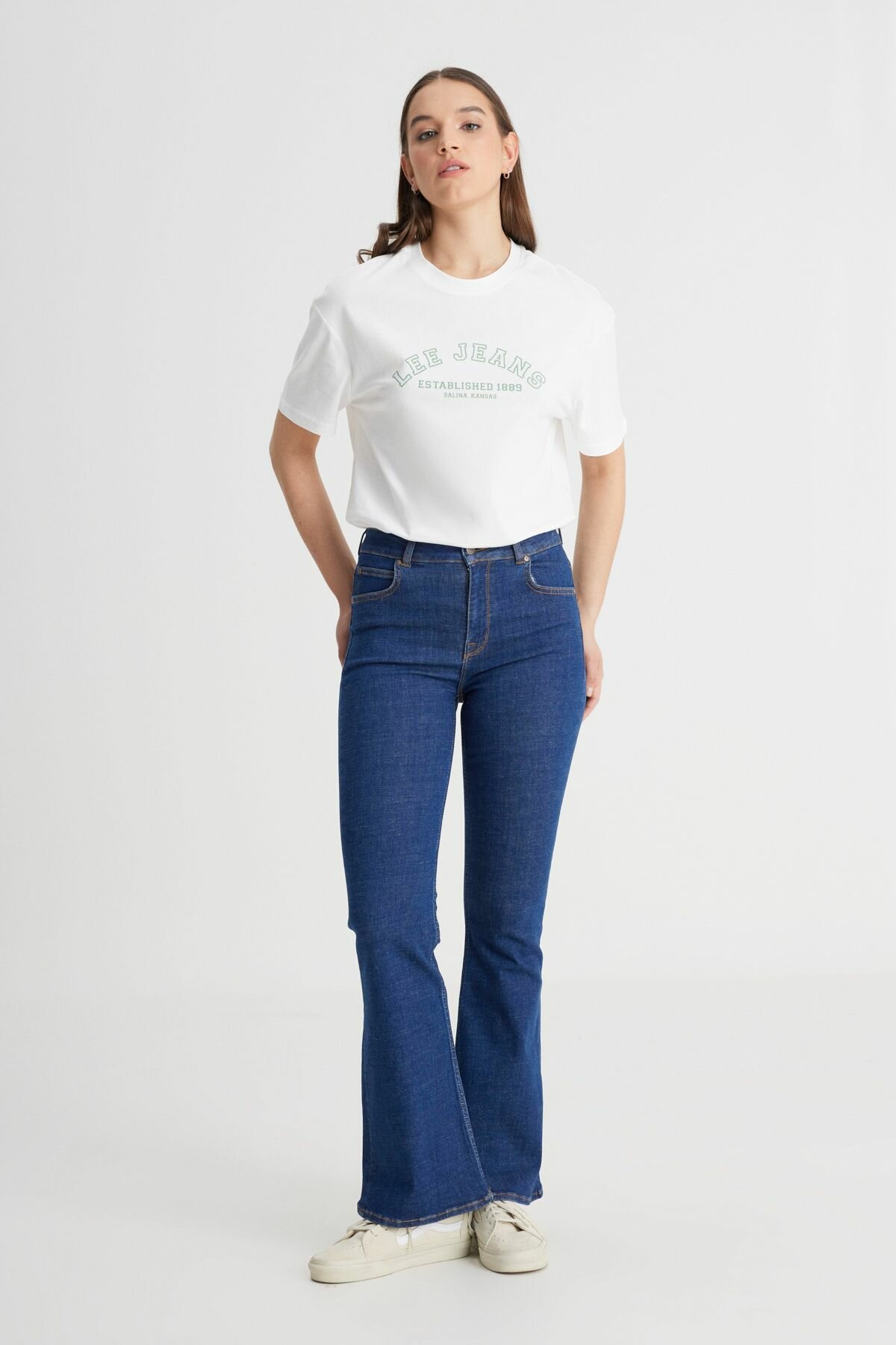 Джинсы широкие Базовая коллекция 