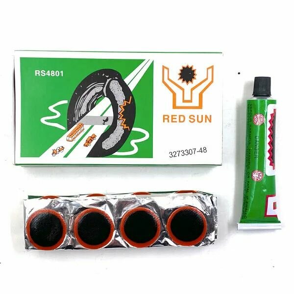 Велоаптечка для круизеров STG RS4801 в коробке, красный и черный цвета