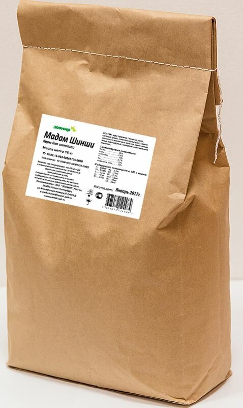 Зоомир Корм для шиншилл "Мадам Шинши" 5кг 5 кг