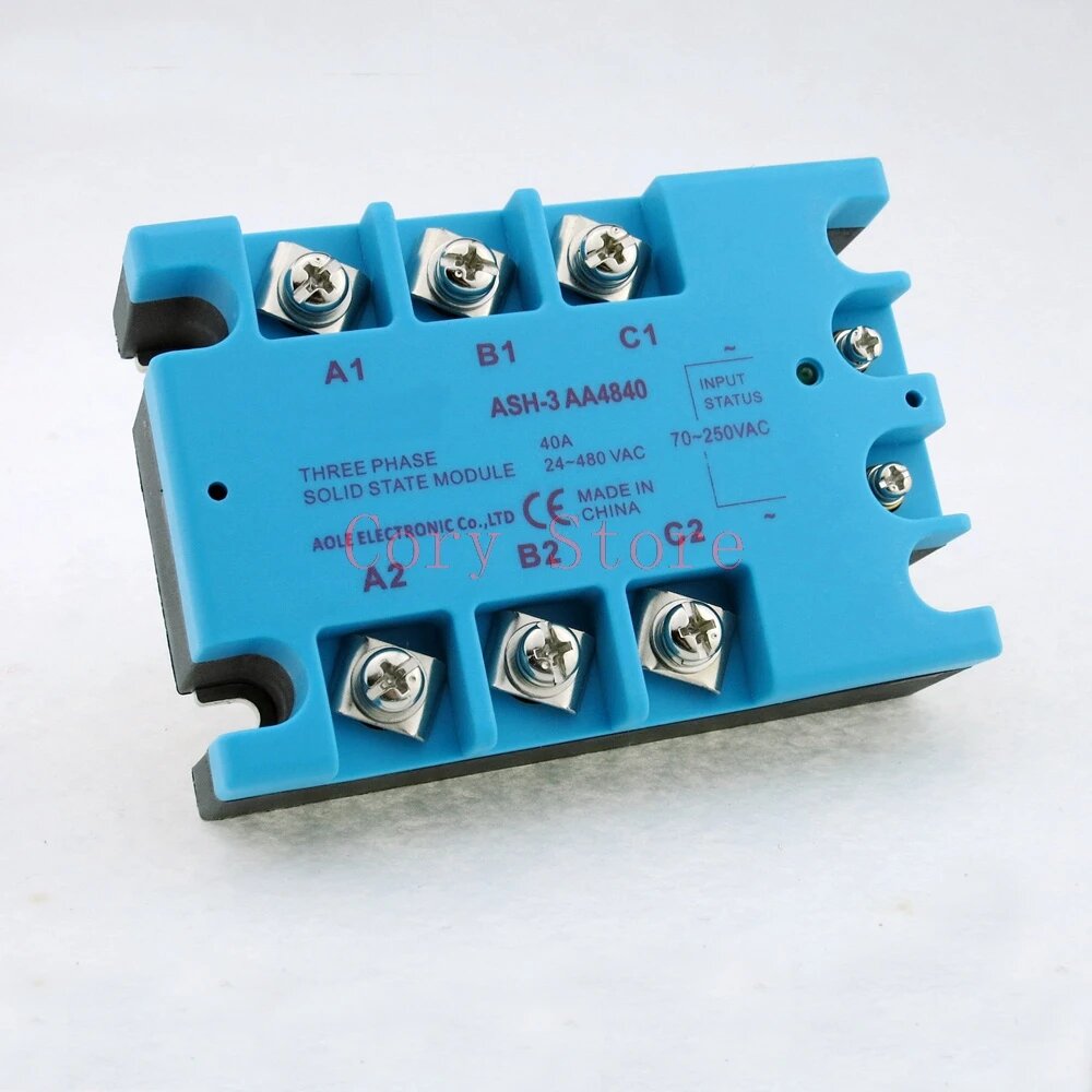 TSR-40AA трехфазное твердотельное реле 40А