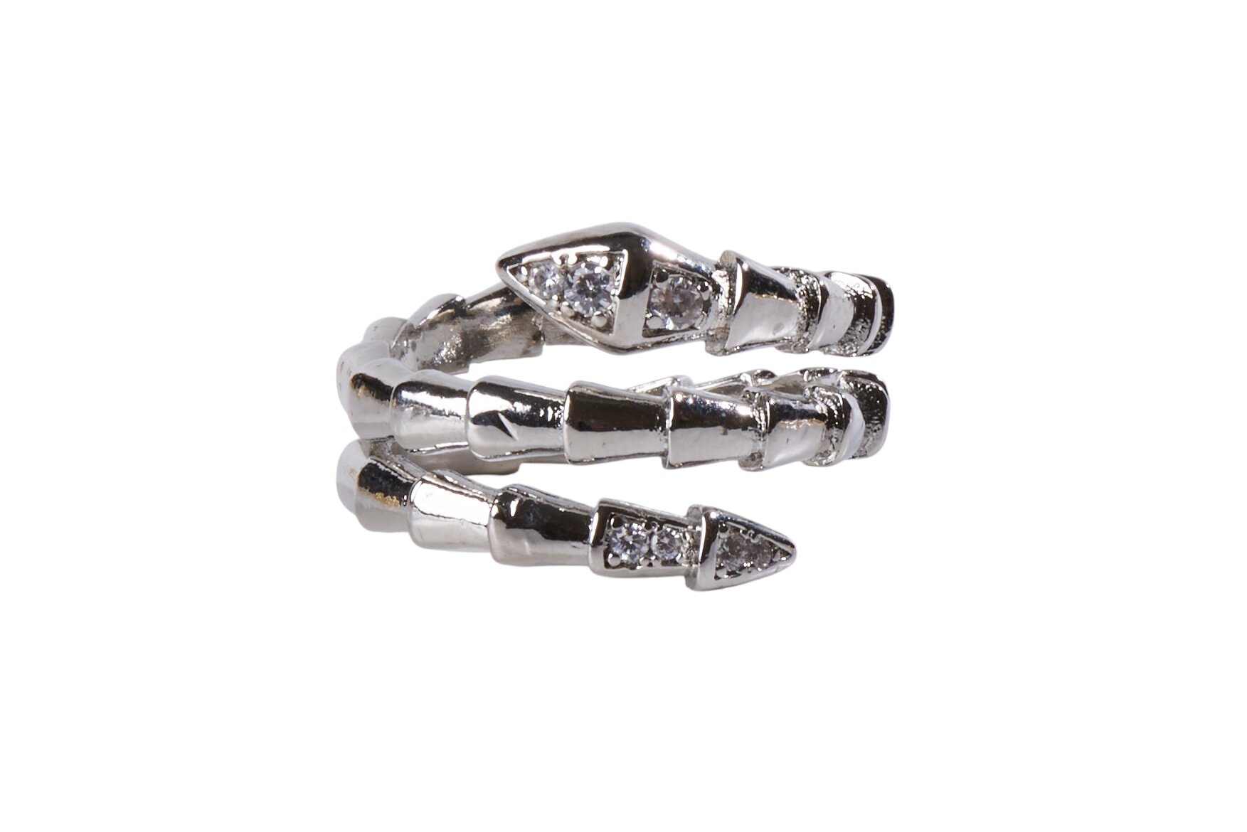 Кольцо наборное, фианит