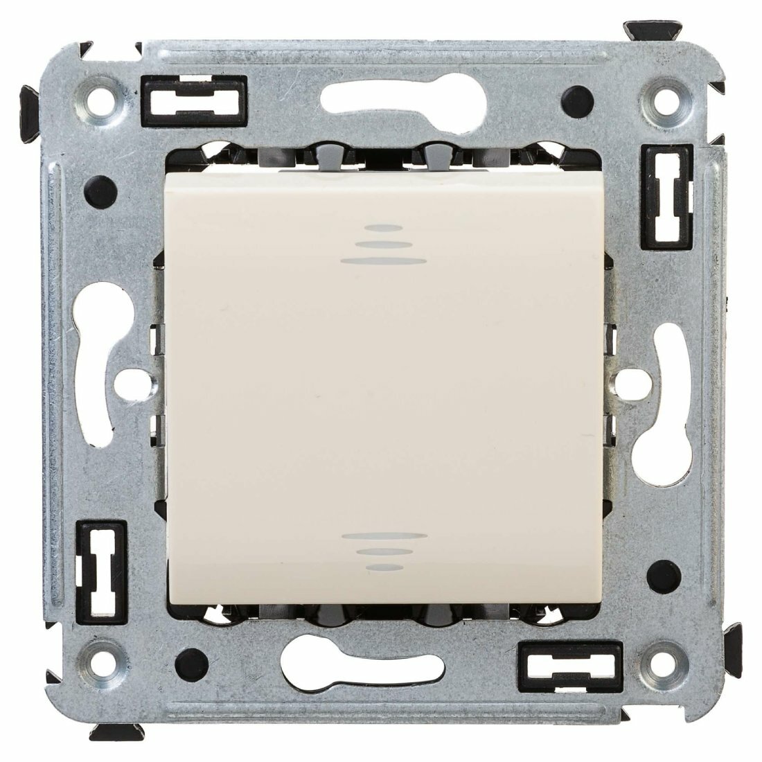 Механизм переключателя одноклавишный DKC Avanti "Ванильная дымка" 4405113