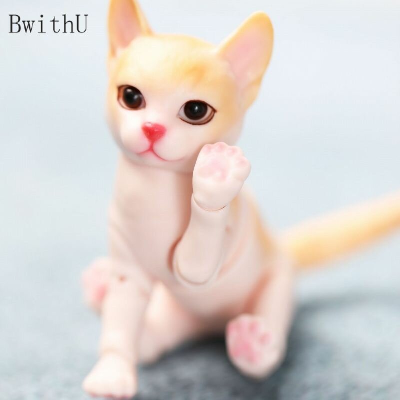 BwithU BJD kat 22cm Милая кукла из кошачьей смолы