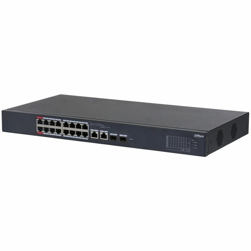 Dahua DH-CS4218-16ET-135 16-портовый PoE коммутатор с функцией облачного управления