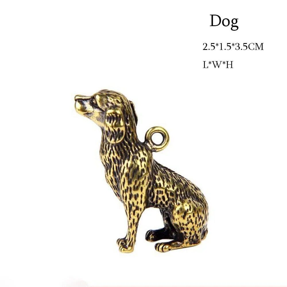 Медные фигурки животных 12 стилей