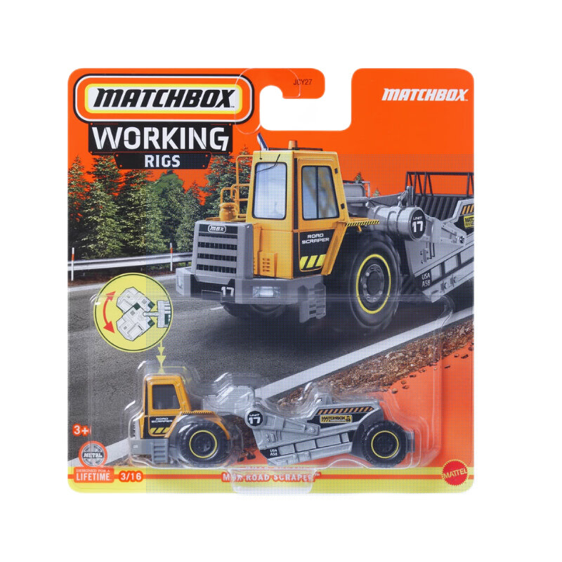 Машинка Mattel Matchbox-Рабочие установки N3242-Mbx Road Scraper