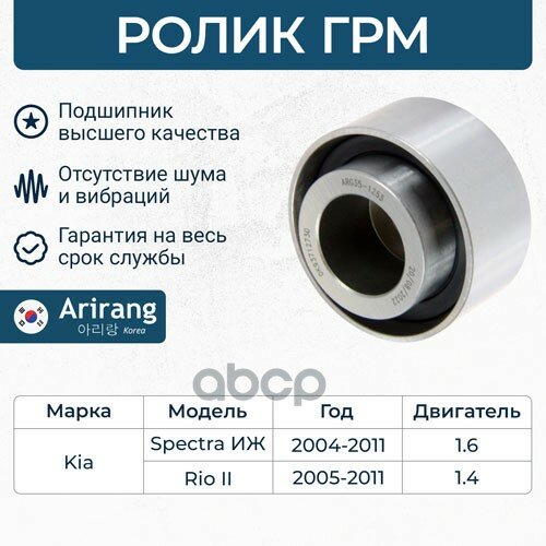 Ролик опорный Arirang арт. ARG35-1253