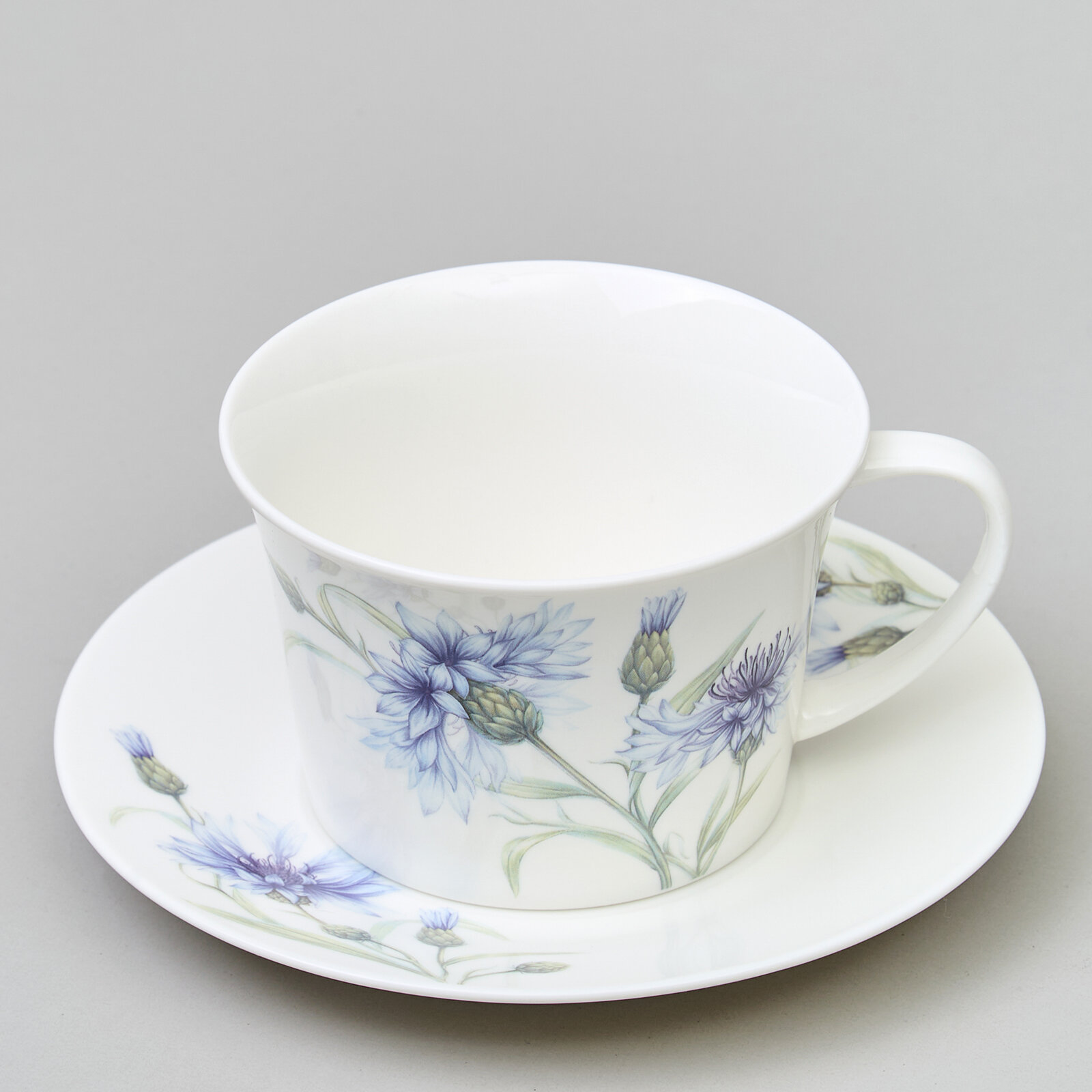 Чайная пара LEFARD Васильки 250мл фарфор