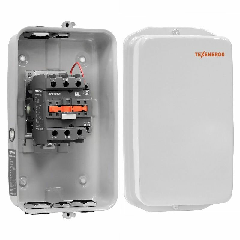 Пускатель магнитный ПМЛ 4110-65 400В 65А 1з+1р У2 Б контактор в сборе Теxenergo PM3L65Q