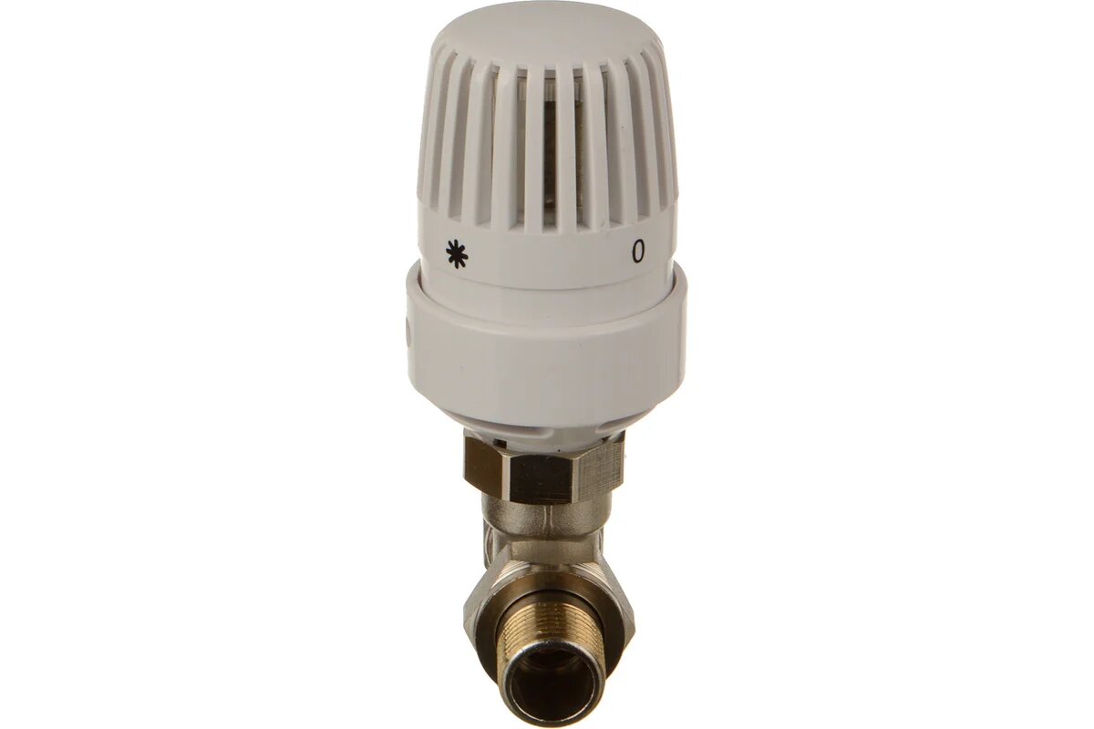 Прямой клапан с термостатической головкой Terma 3/4" 29030 – металлический, рабочая температура до 120 °C, давление 10 бар, резьба М30х1,5, срок службы 35 лет, гарантия 5 лет.