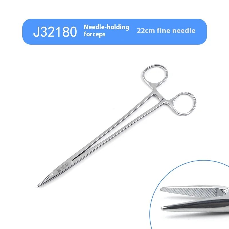Держатель игл J32180, 22 см, нержавеющая сталь, Цвет: i