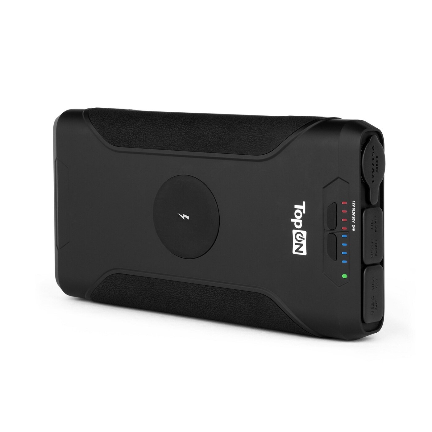 Универсальный внешний аккумулятор TopON 72000mAh (TOP-X73) с защитой от пыли и брызг и беспроводной подзарядкой устройств