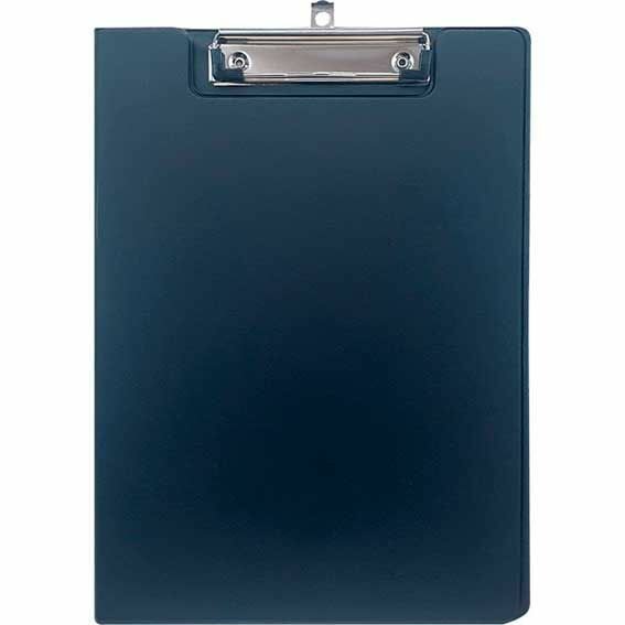 Папка-клипборд deVENTE А4 черная, ПВХ, 150 мкм, внутренний карман (3034048)