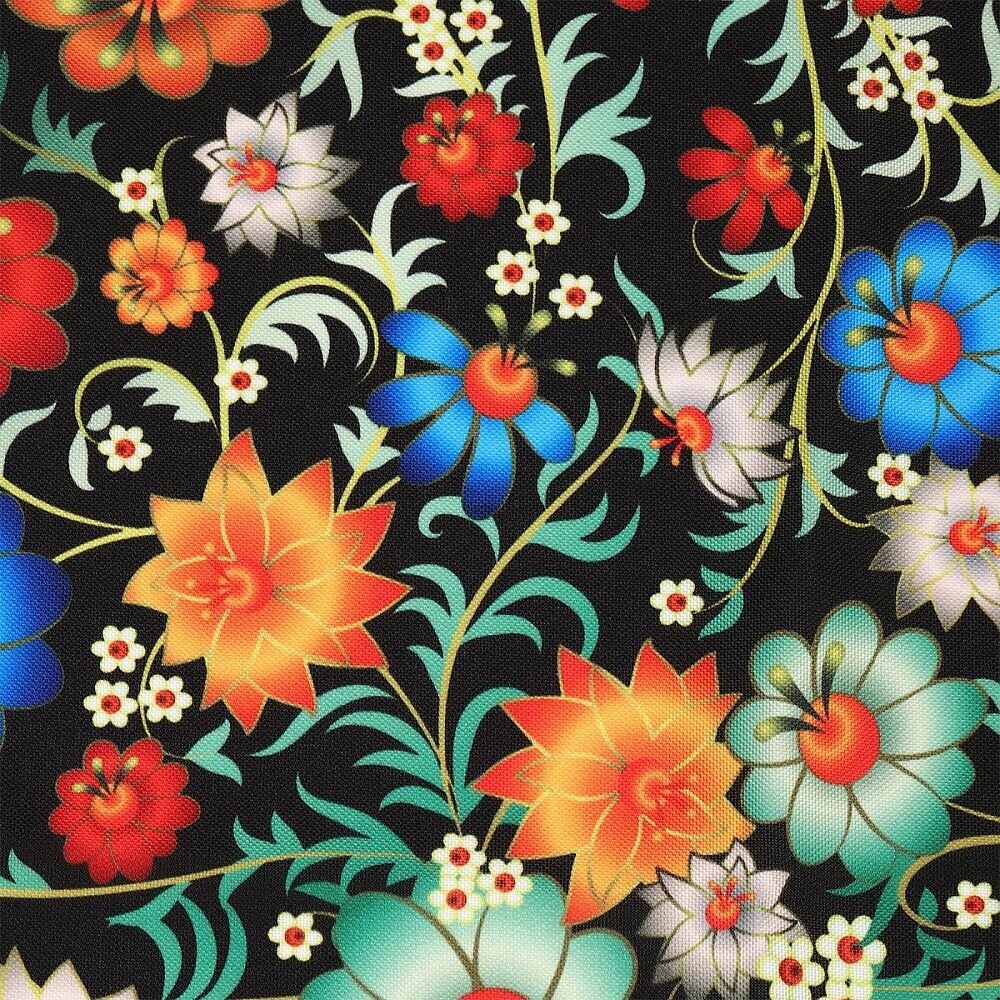 Ткань IDEAL Габардин 140 г/м2, 100% полиэстер, ширина 150 см, цвет черный рулон 25 м