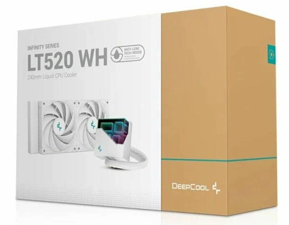 Система водяного охлаждения DeepCool LT520 WH, для процессора