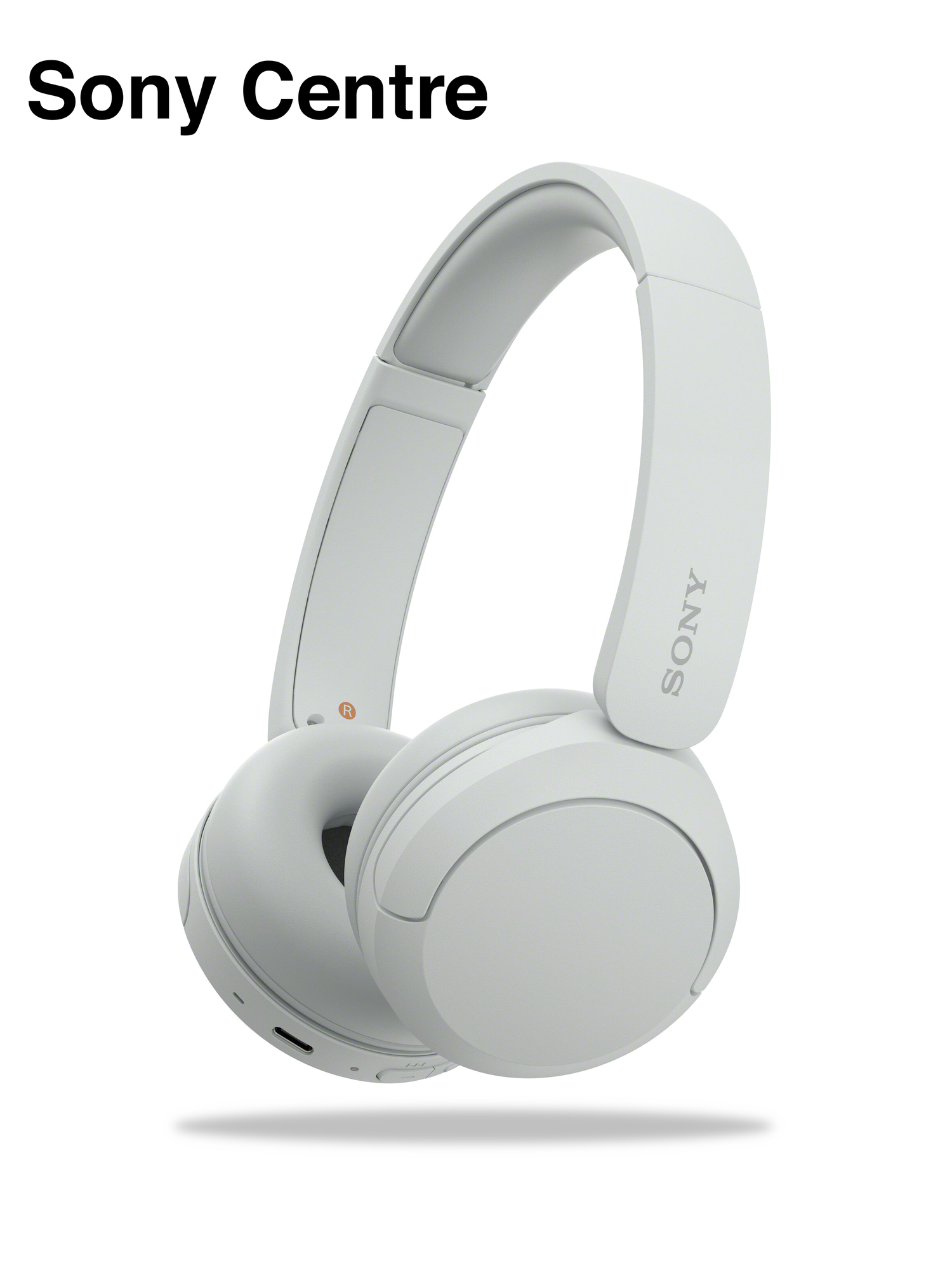 Наушники Sony WH-CH520 беспроводные накладные до 50ч работы белые