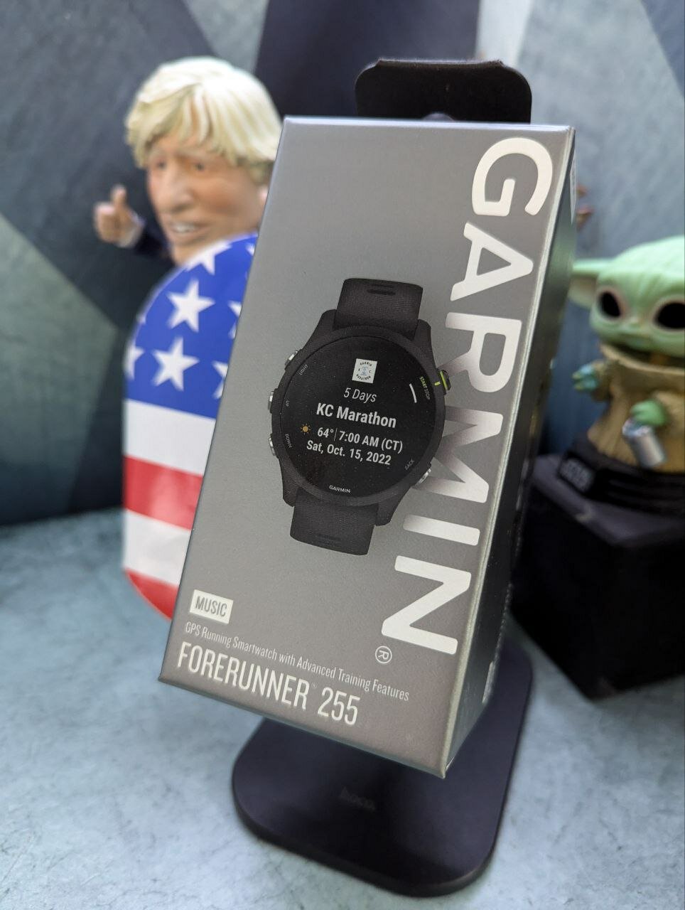Часы для спорта Garmin Forerunner 255 music, черные