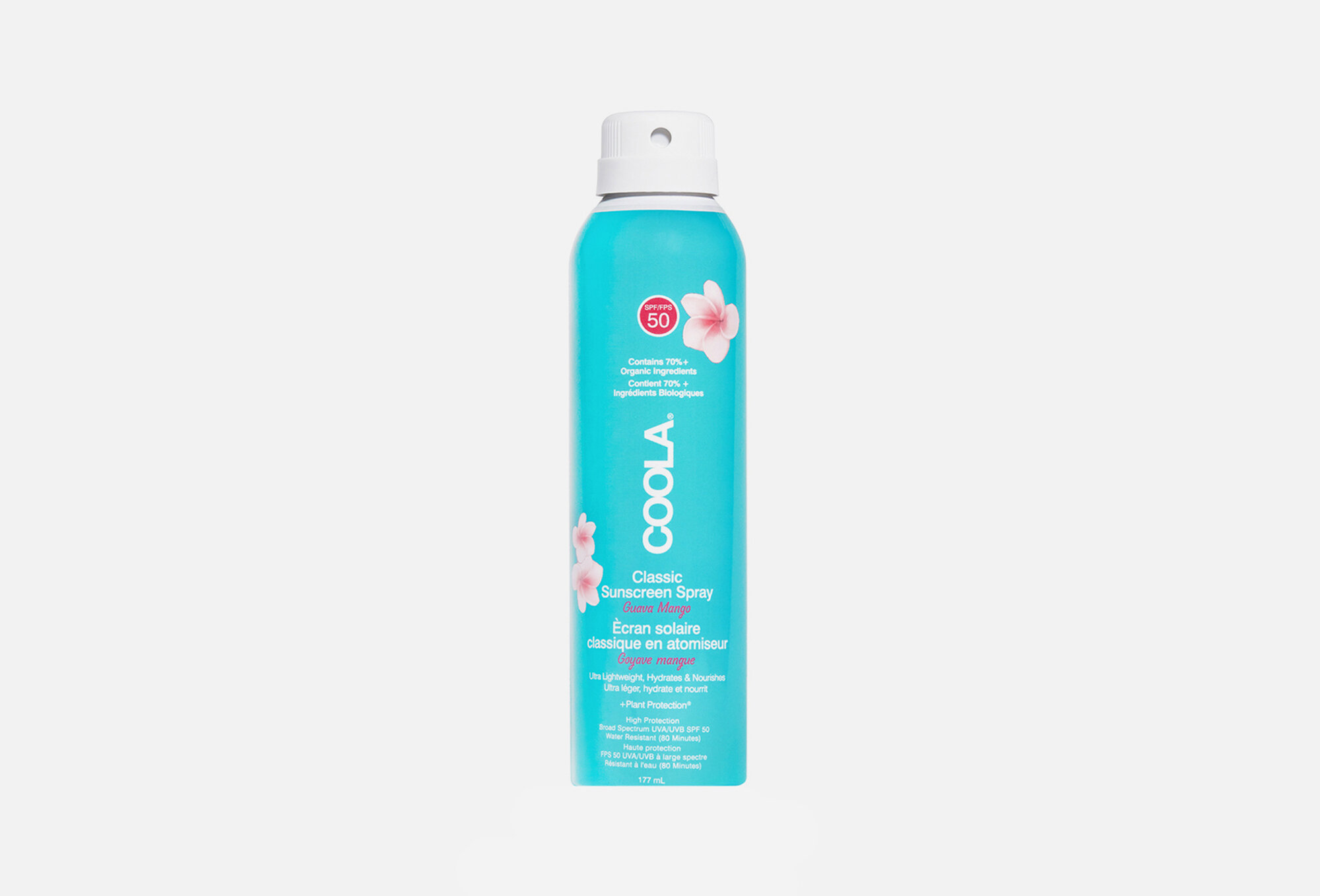 Солнцезащитный спрей для тела SPF 50 COOLA Classic Sunscreen Spray Guava Mango 177 мл