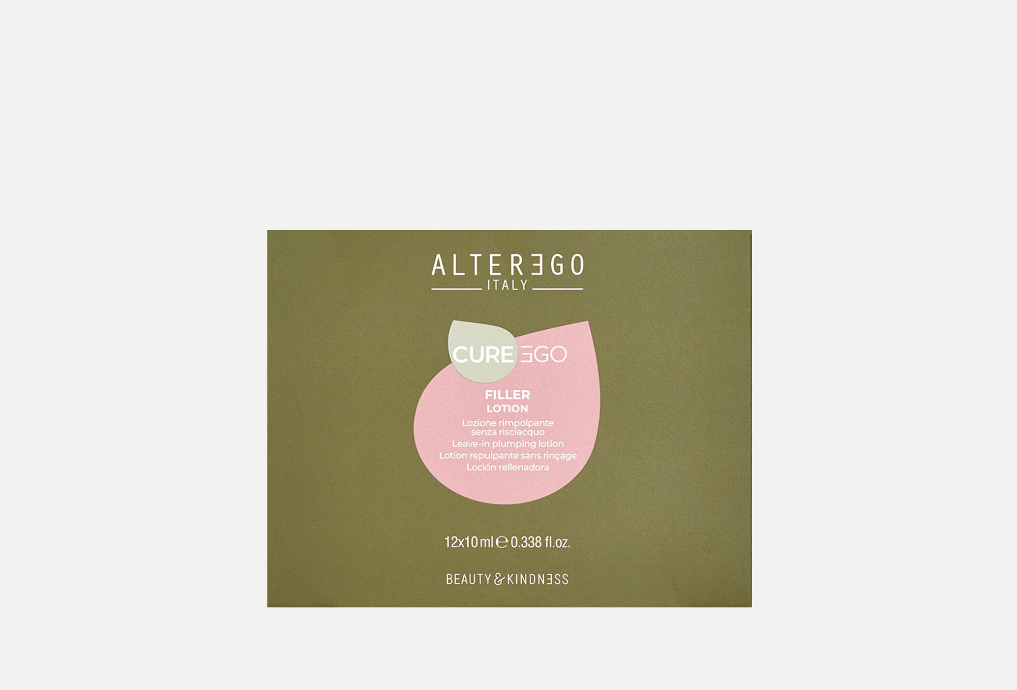 Набор Уплотняющего лосьона для волос ALTEREGO ITALY Cureego Filler