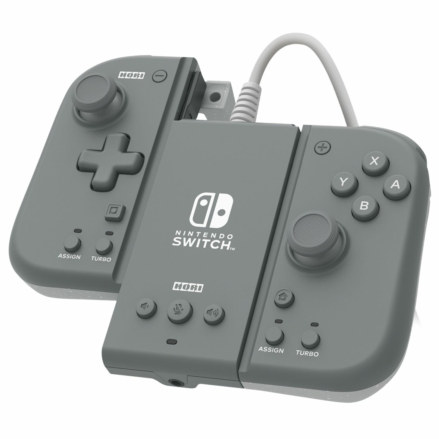 Nintendo Switch Контроллеры Hori Split Pad Pro Attachment (Slate Grey) для консоли Switch (NSW-426U)