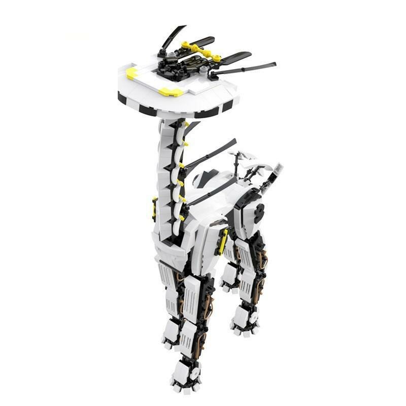 MOC-15474 совместим с игрушками LEGO из мелких частиц Horizon 5 Zero Dawn Thunder Teeth.