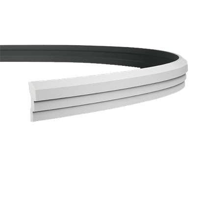 Молдинг Гибкий Европласт Лепнина 1.51.315 Д2000хШ22хВ75 мм.