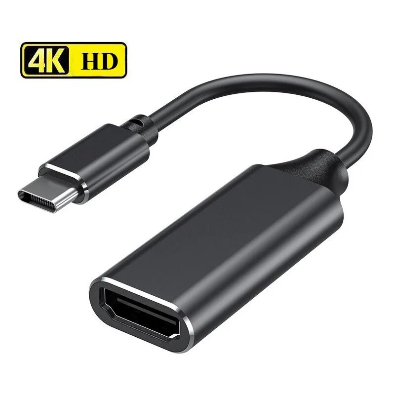 Совместимый кабель типа C в HDMI Конвертер USB C в HDMI HD 4K USB 3.1 HDTV Кабель-адаптер для MacBook Air Ноутбук Samsung Xiaomi