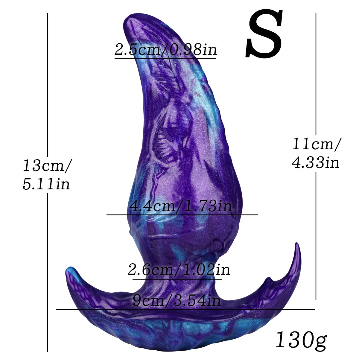 Огромная жидкая силиконовая анальная пробка с защитной основой, носимый фаллоимитатор, YX-GS333-S