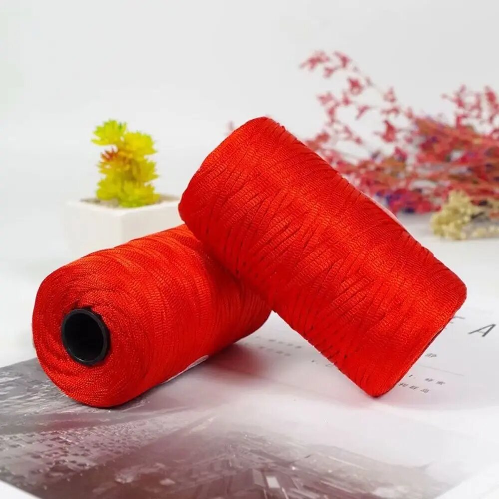 Пряжа Ice Silk для вязания Красный, 1