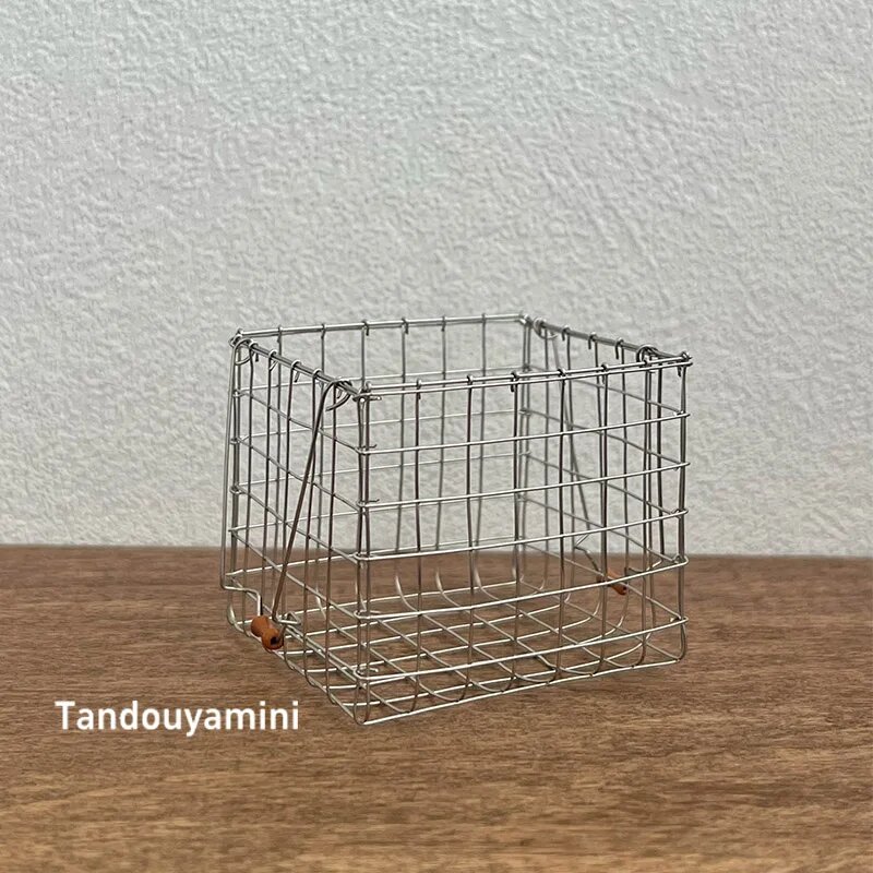 Аксессуары для кукол Tan Dou Ya металлическая корзина 1:6