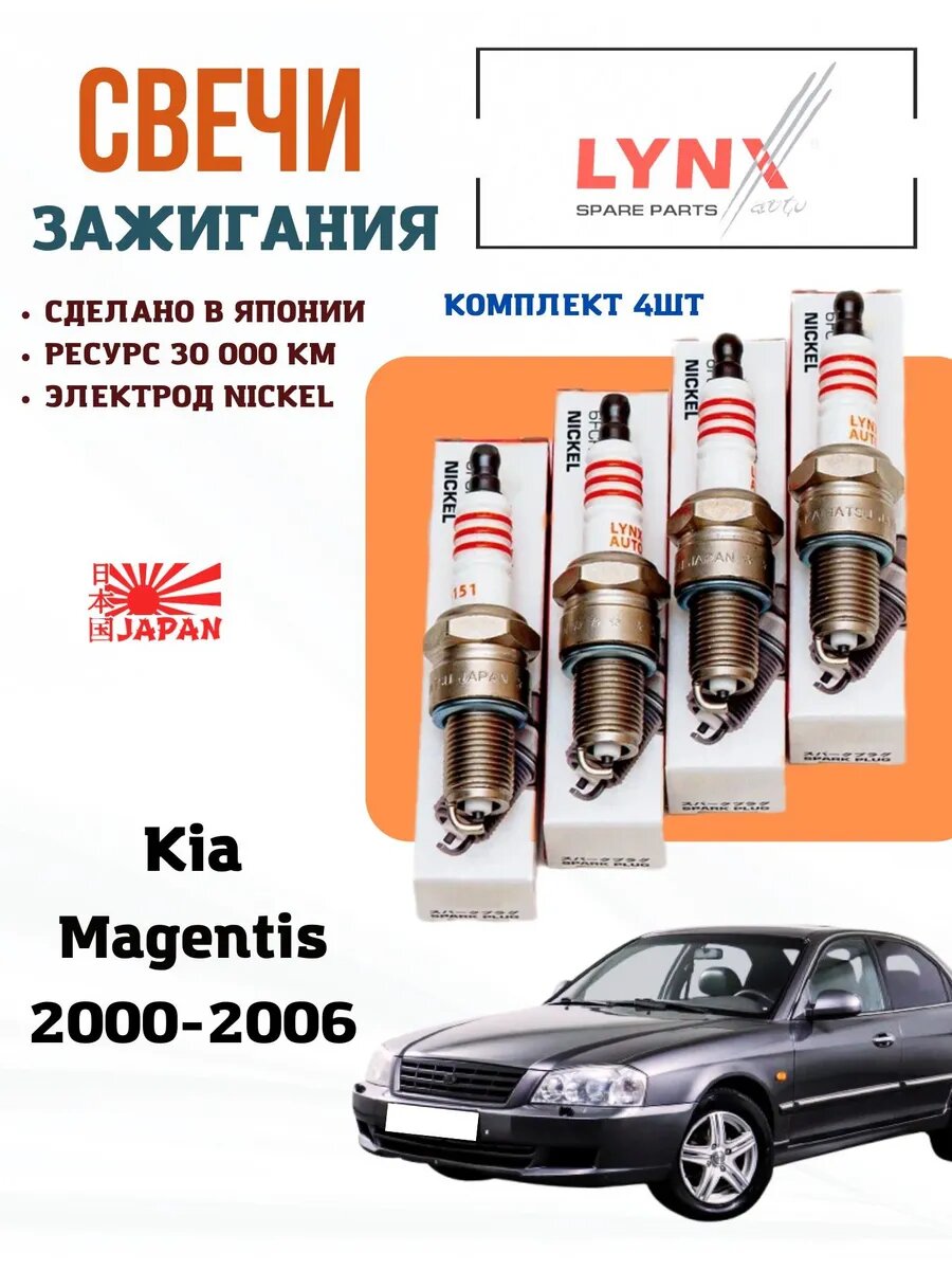 Свечи зажигания Киа Маджентис