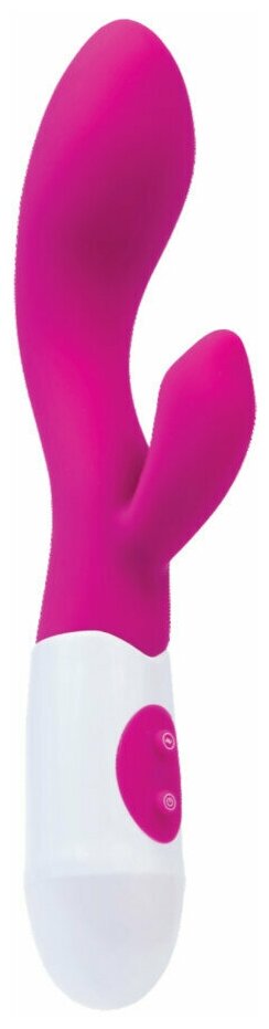 Вибратор с клиторальным стимулятором TOYFA A-TOYS FELA, силикон, розовый