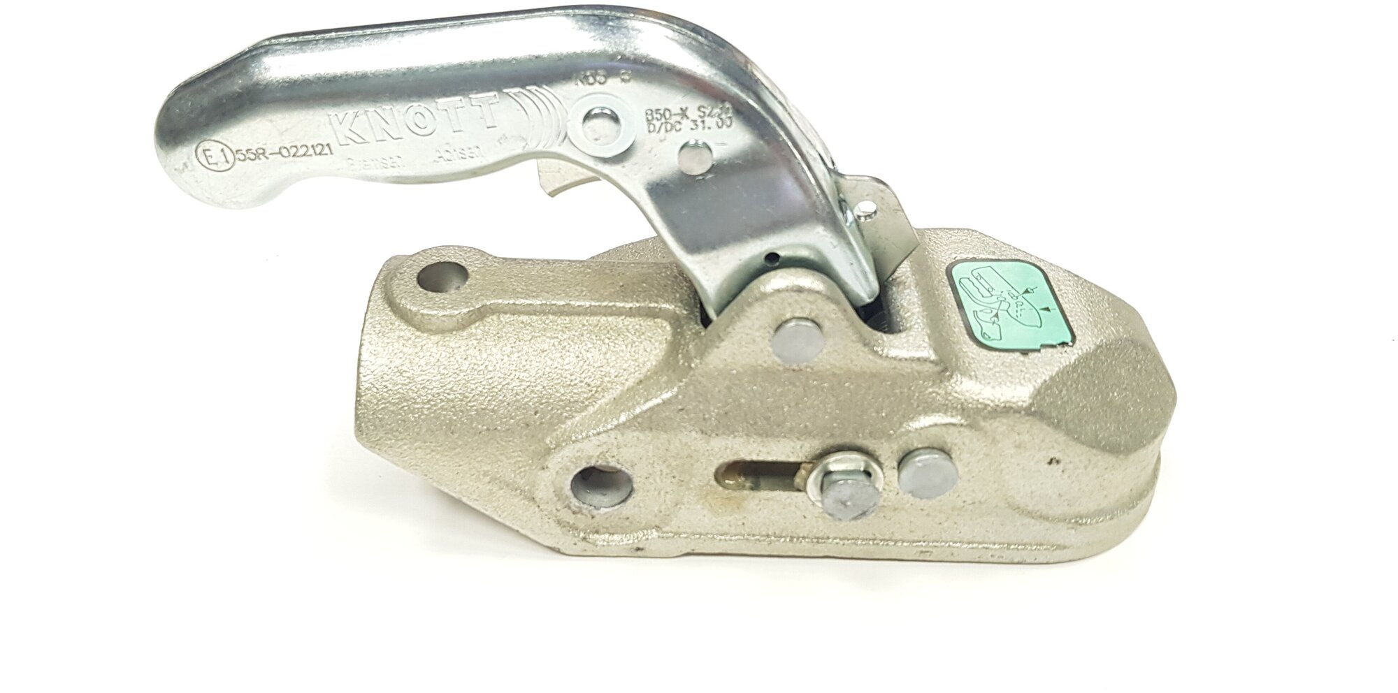 Замковое сцепное устройство KNOTT круг d 45 мм 3500 кг, шар ТСУ : 50 мм