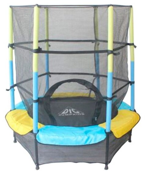 Батут Dfc Jump Kids 55INCH (137см) желтый/синий