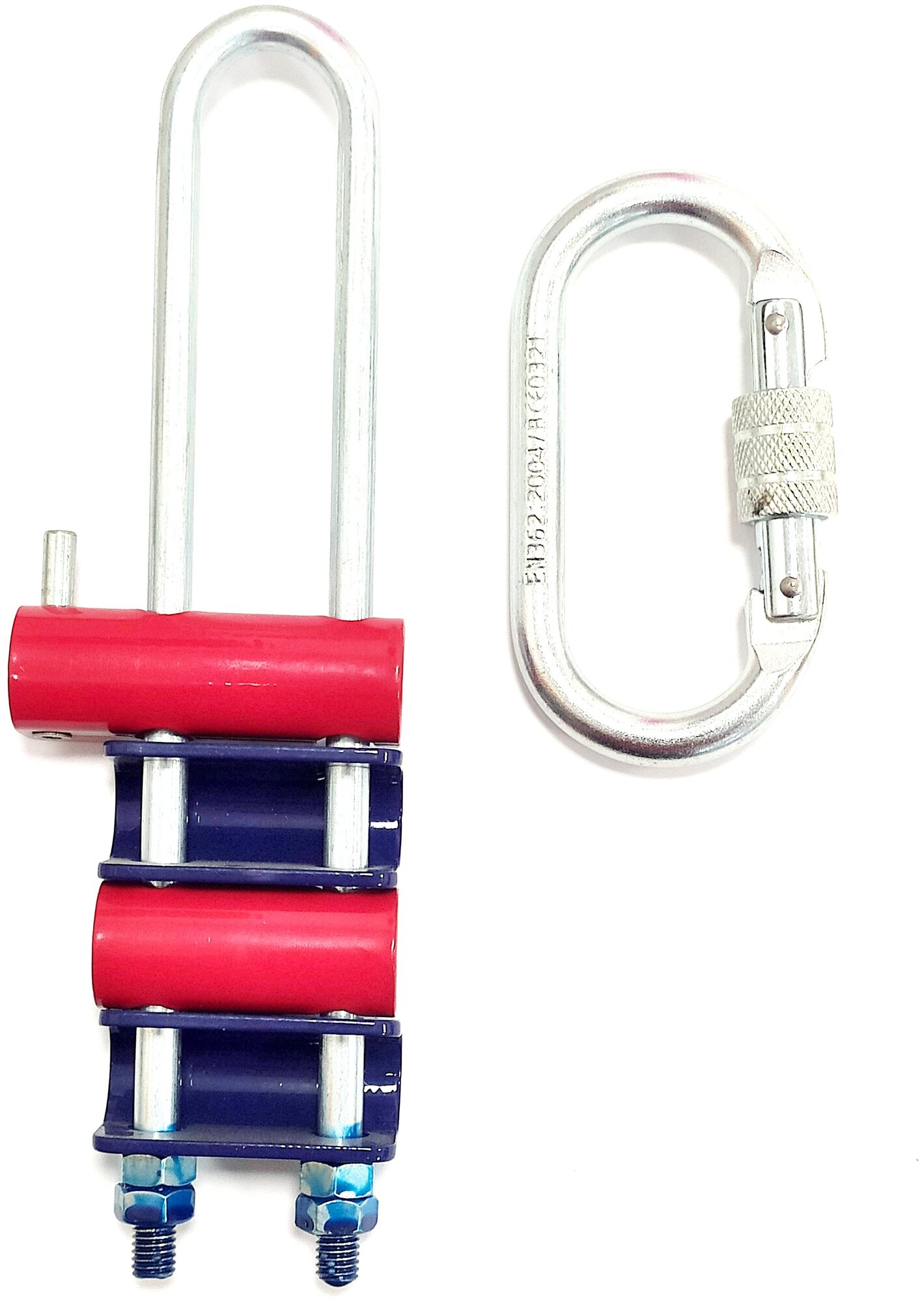 Спусковое устройство "Решетка" + карабин.