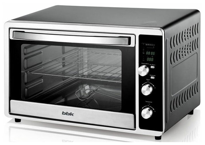 Мини-печь BBK OE3073DC черный/серебро