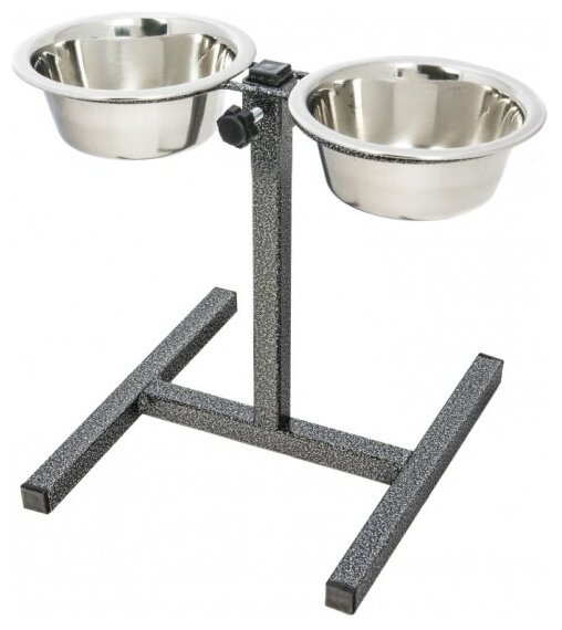 Комплект стойки с мисками для животных Triol 2*0,20л
